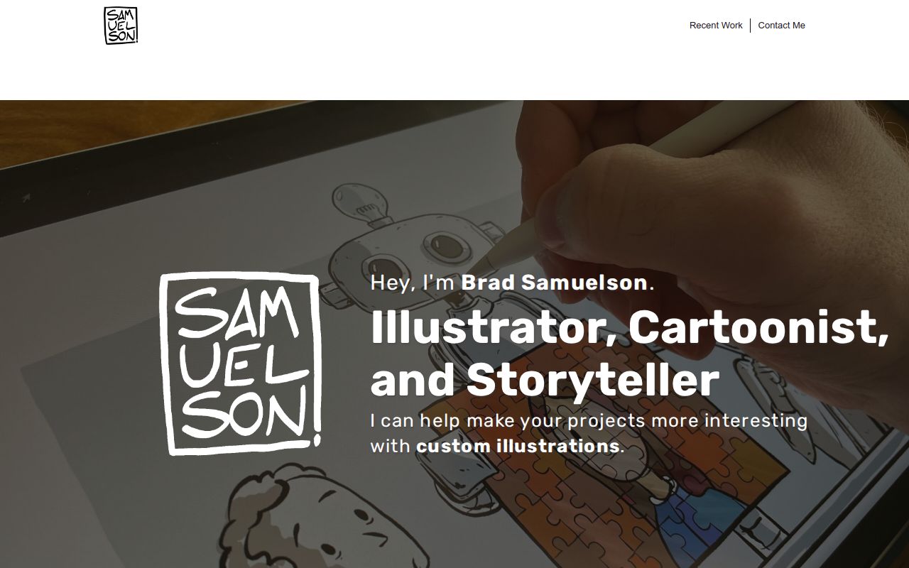 Bradley Samuelson | Illustrator, Cartoonist, and Storyteller